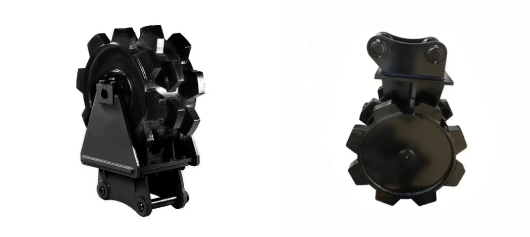 Compaction Wheel Excavator Attachment for 10 Ton Excavator