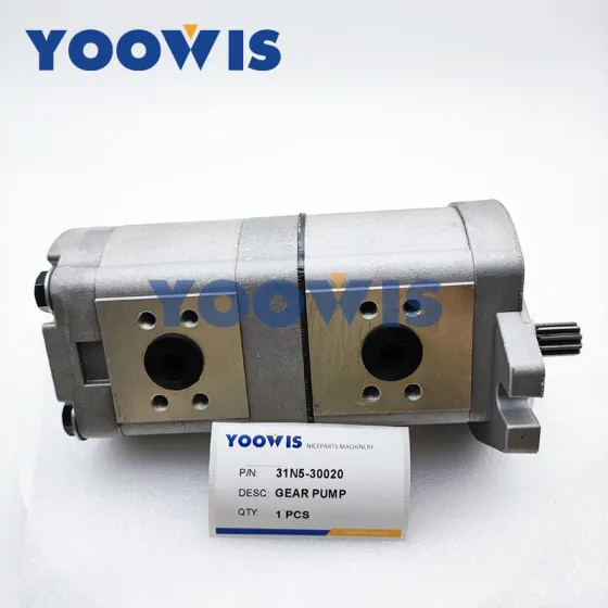31N5-30020 Gear Pump Wheel Excavator Parts R140W-7 R170W-7A