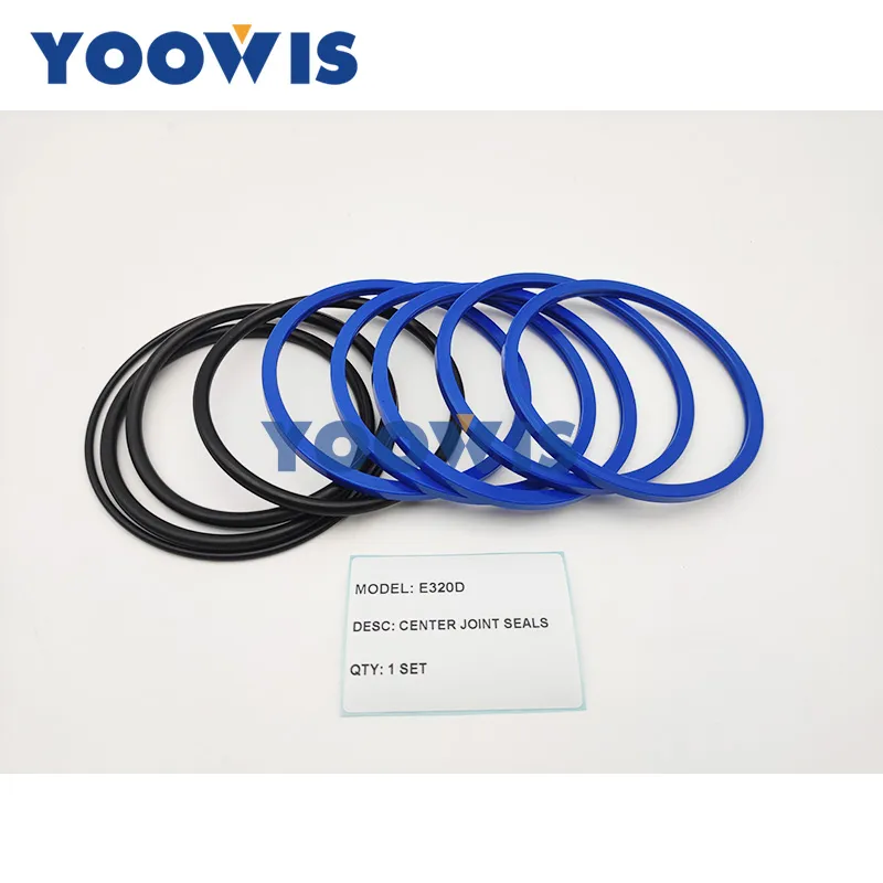 Excavator 320D Center Joint Seal Kit Swivel Joint Repair Kit