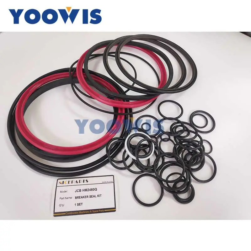JCB HM2460Q Hydraulic Breaker Seal Kit Hammer Repair Kits