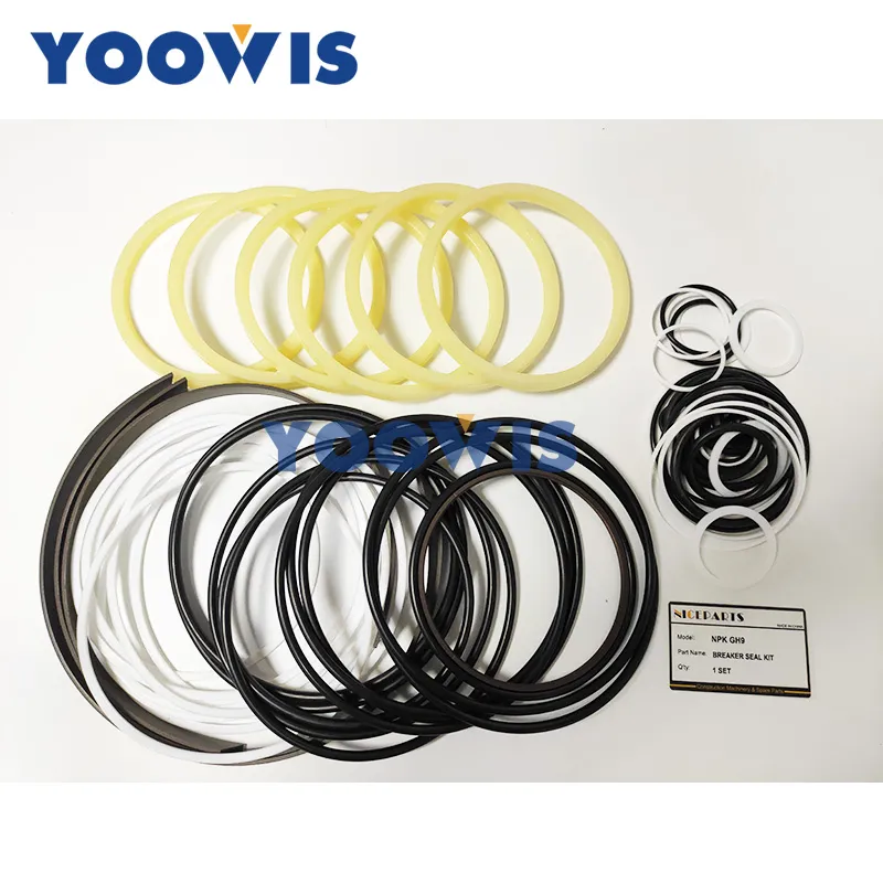 NPK GH9 Seal kit Hydraulic Rock Breaker Hammer Repair Kits