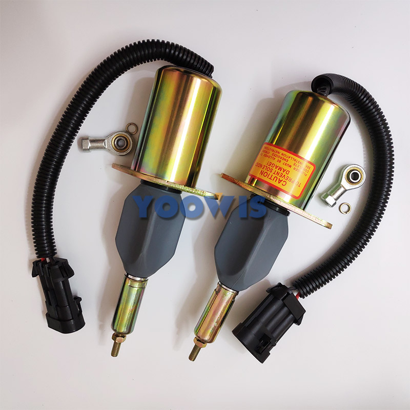 Stop Solenoid Diesel Engine Fuel Shut Off Solenoid Valve 3939018