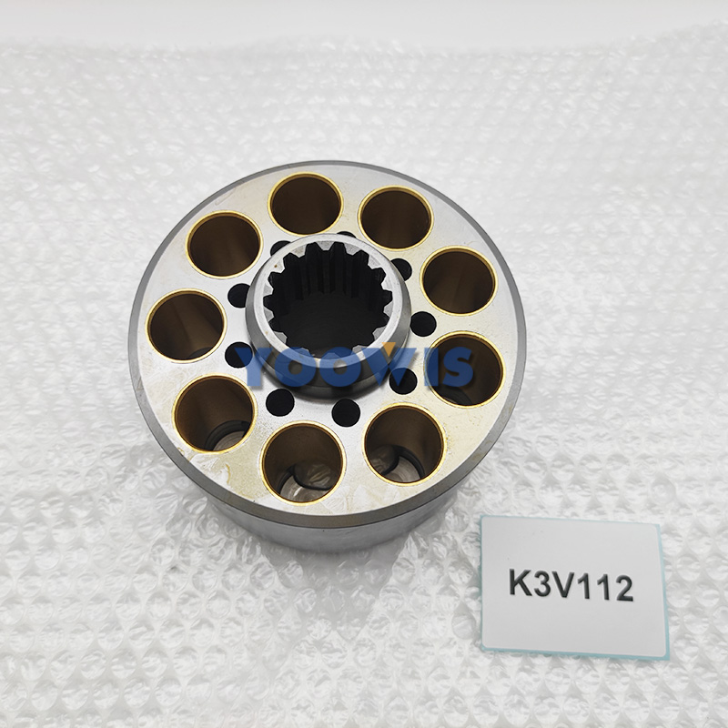 K3V112 Hydraulic Pump Spare Parts Cylinder Block Valve Plate