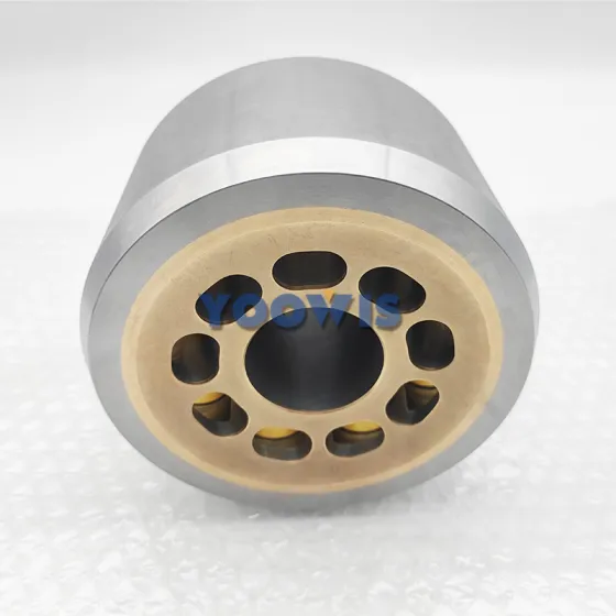 K3V112 Hydraulic Pump Spare Parts Cylinder Block Valve Plate