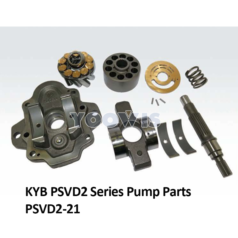 PSVD2-21 Hydraulic Pump Parts Cylinder Block Valve Plate