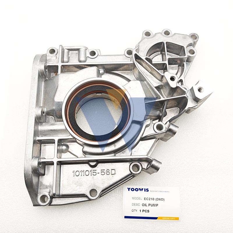 VOE21489736 Pompe à huile d’excavatrice EC210 1011015-56D D6D Pièces de ...