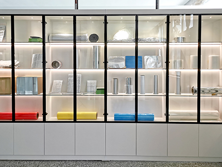 Welcome to visit our sample display cabinet