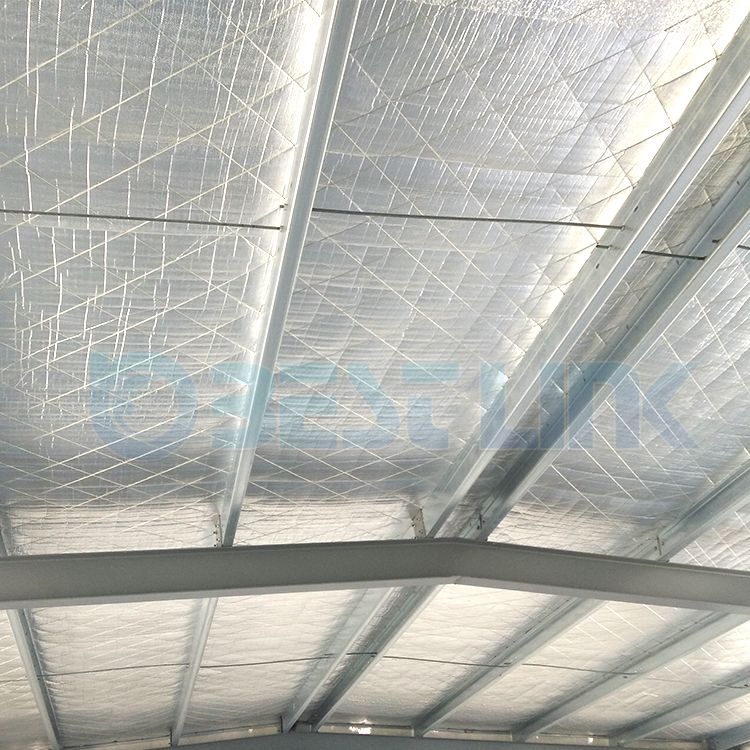 PE foam backed woven foil,heat insulation,heat resistant foam