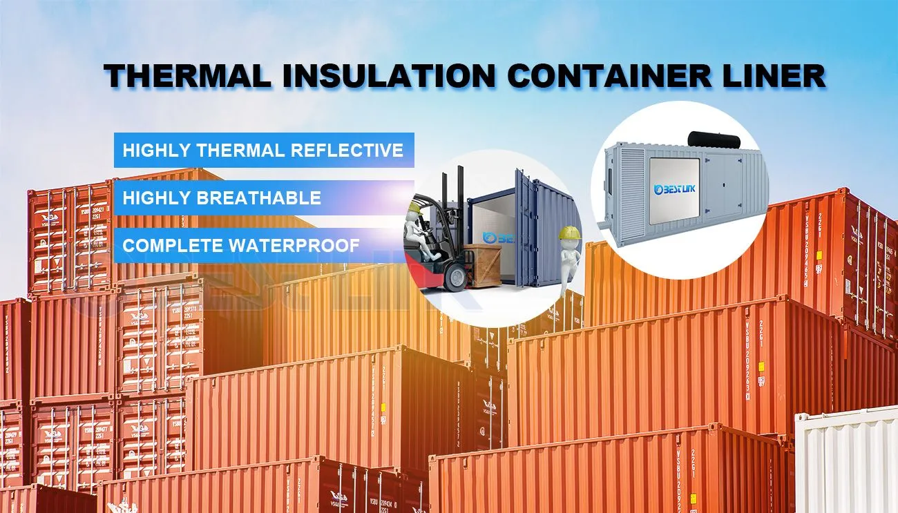 Container liner insulation,insulated shipping box liners