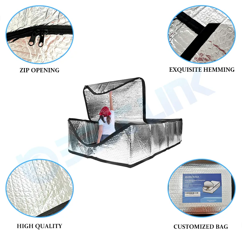Attic Stair Insulation Cover & Door Thermal Shield