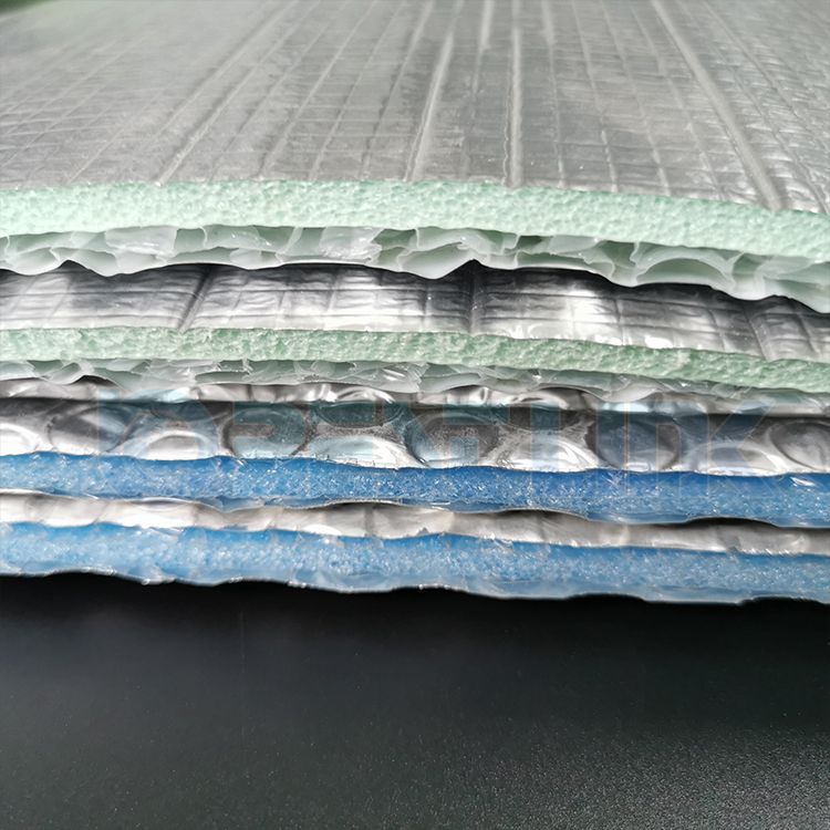 aluminum foil bubble PE foam,pe foam insulation,insulation pe foam