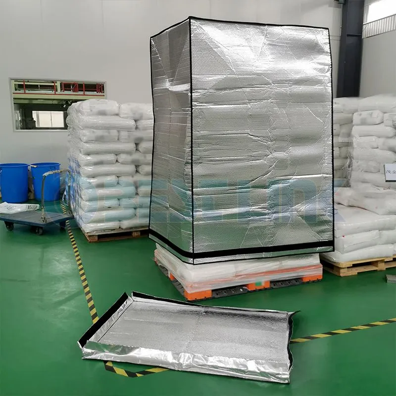 Insulated Pallet Covers,thermal pallet covers,pallet insulation