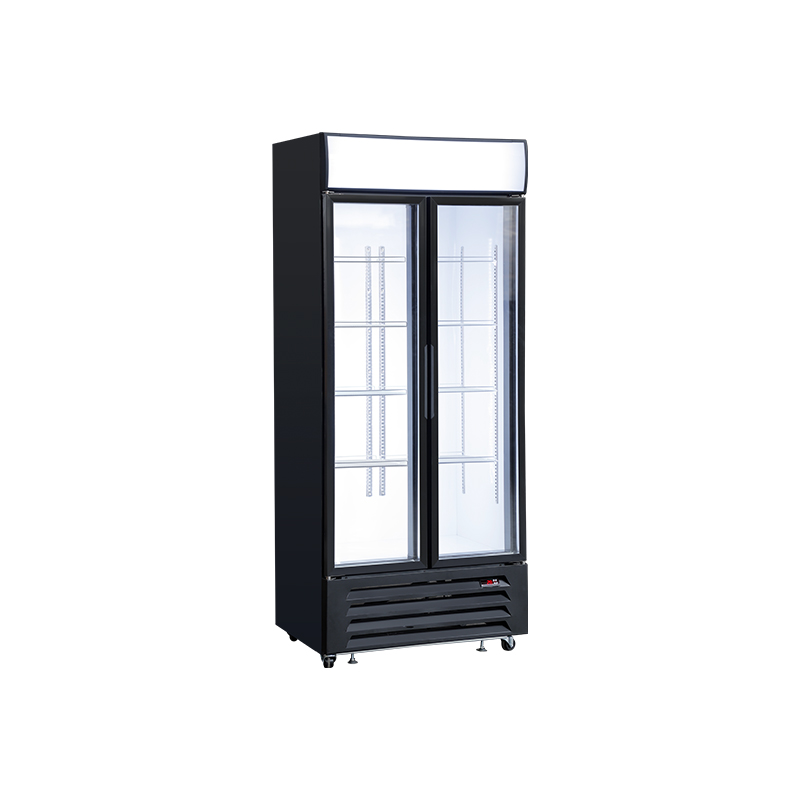 490L GLass Door Refrigerator / Bottom Mounted Chiller