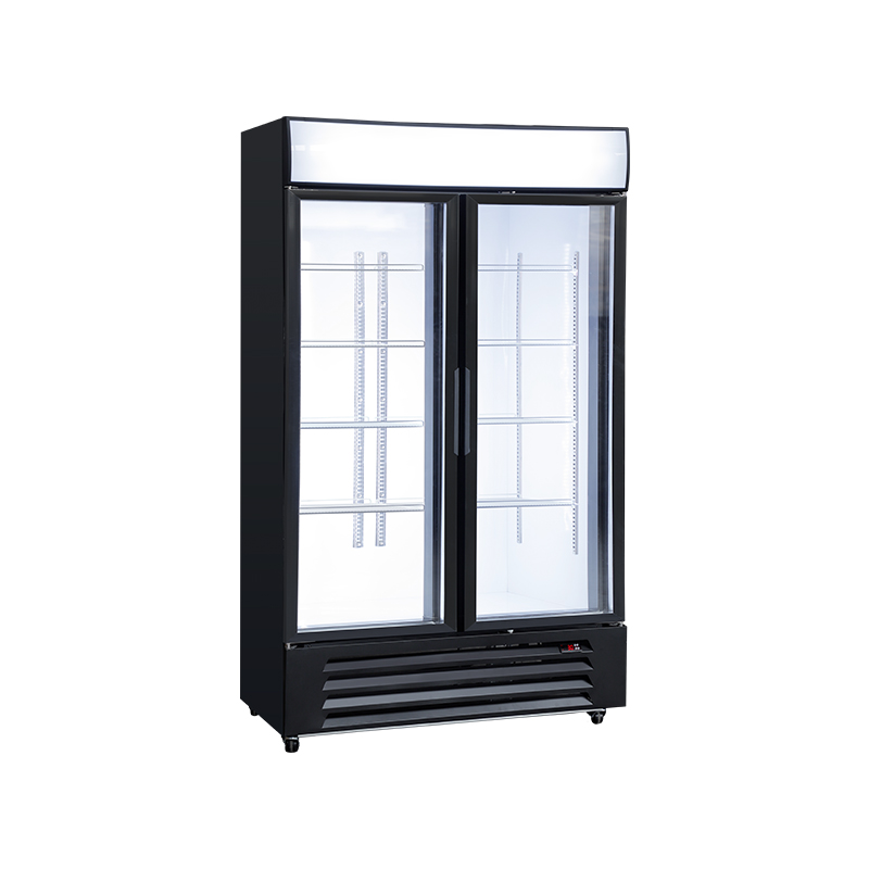 590L GLass Door Refrigerator / Bottom Mounted Chiller