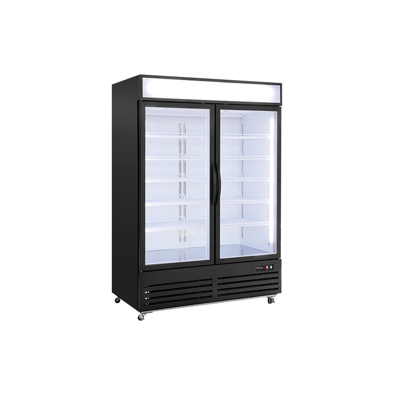 1170L Glass Door Refrigerator/ Bottom Mounted Chiller
