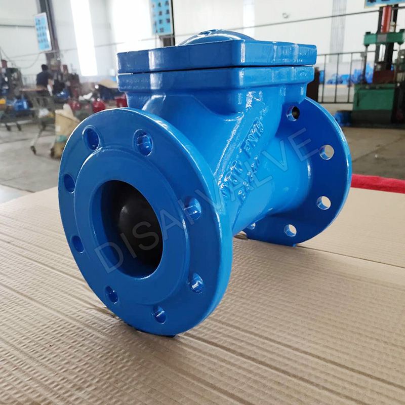 Ball Type Check Valve, Ductile iron Flanged Ball Check Valve - Disai Valve