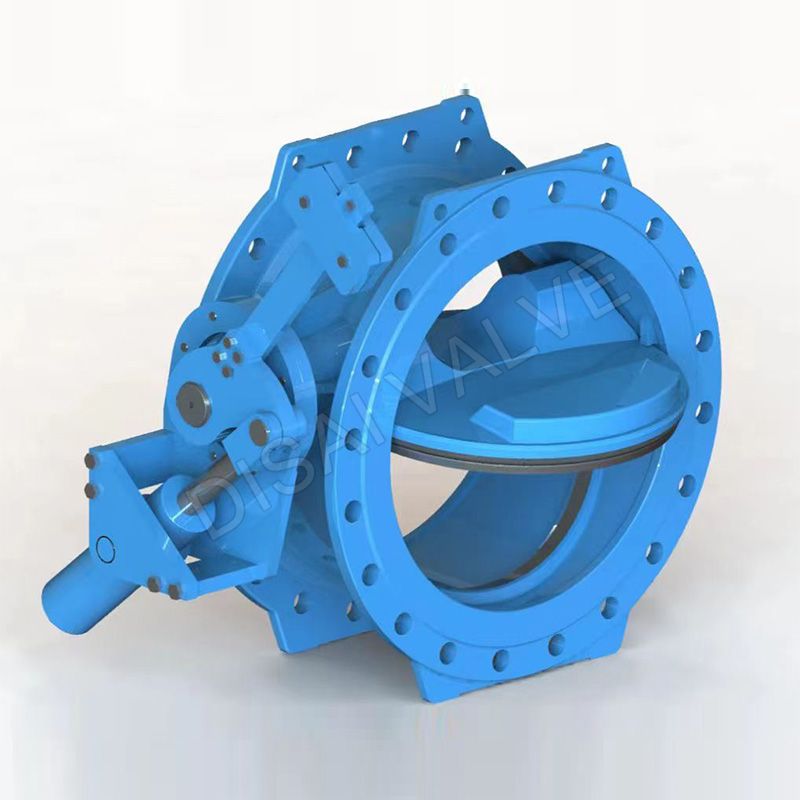 Válvula de retención basculante con palanca, contrapeso y amortiguador ...