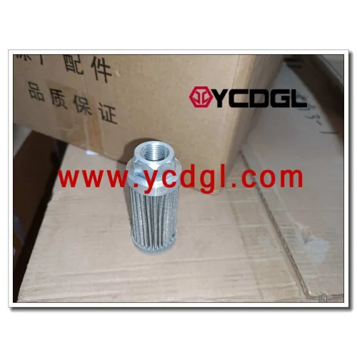 Oil suction filter element 803164228,WU-16x100-J for XCMG