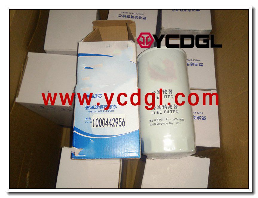 fuel filter 1000442956 for weichai