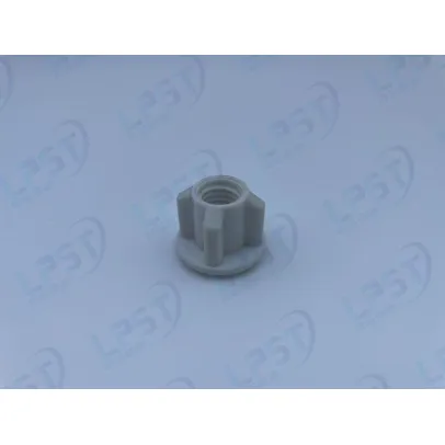 plastic lock nut,nylock,2 pvc lock nut
