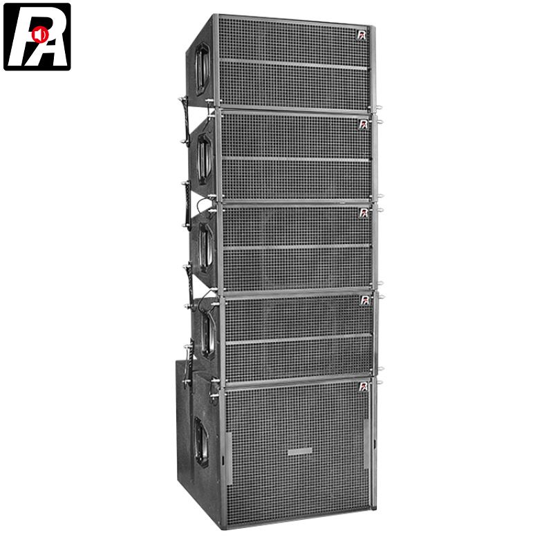 Dual 10” Active Line Array Speaker
