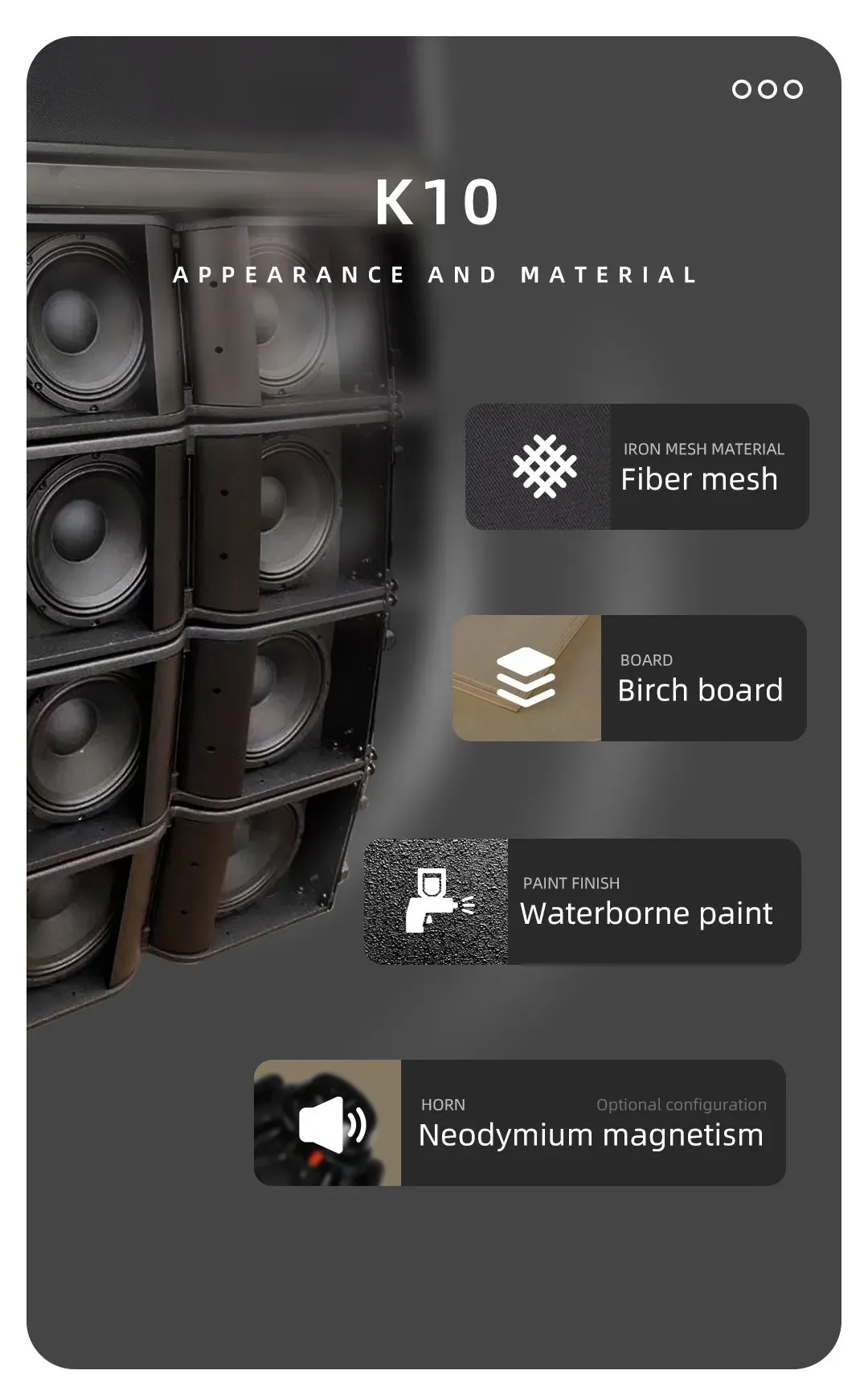 K10 Line Array Speaker