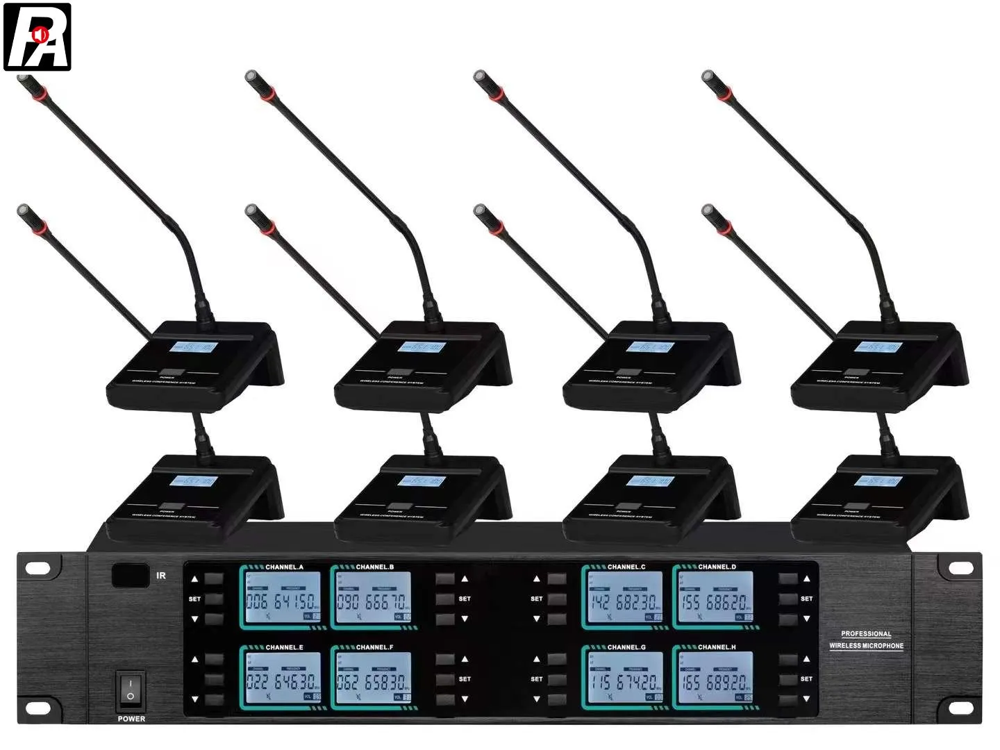 8 Channel Wireless Microphone