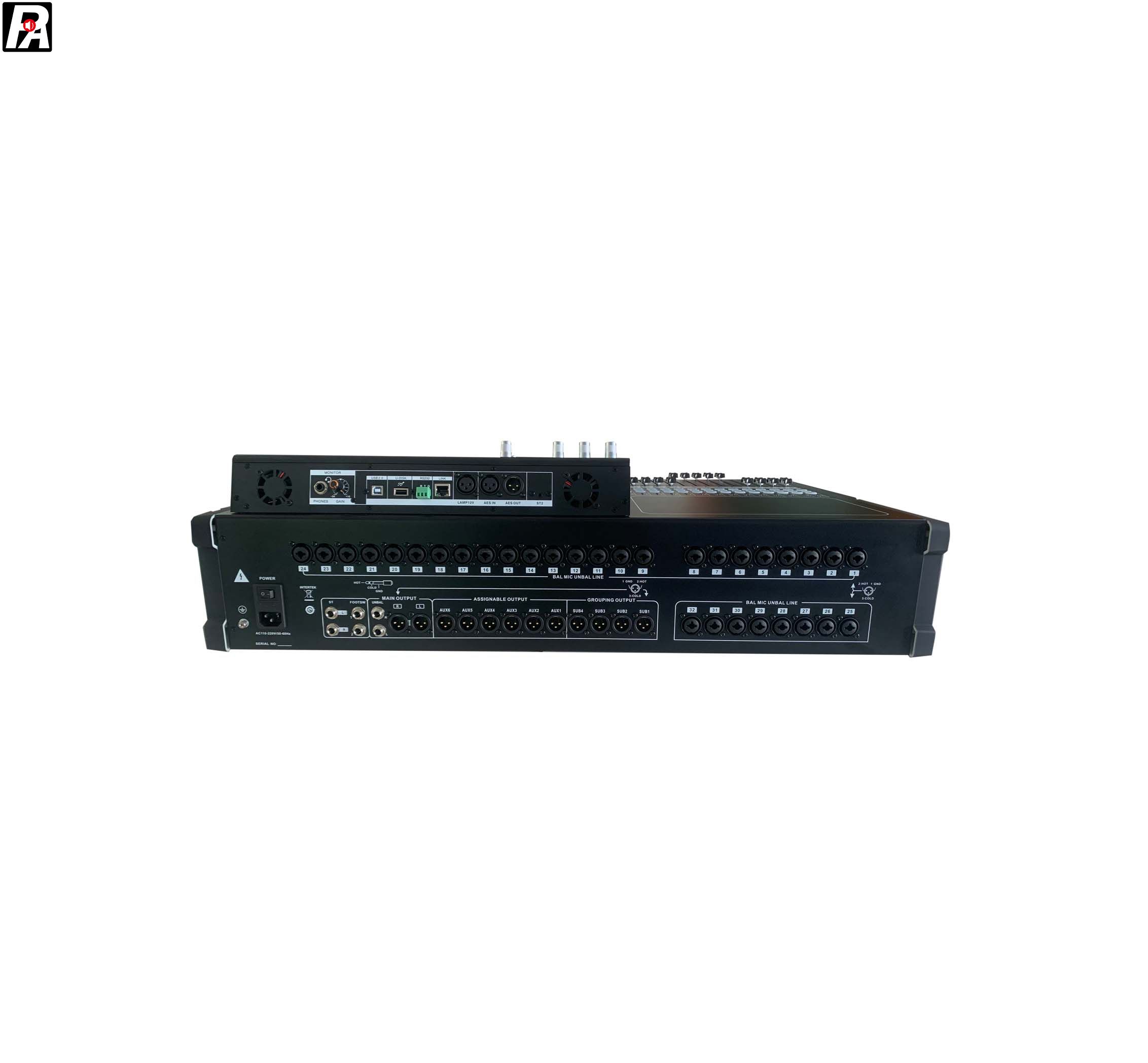 E32 32 channel Digital Mixer Console