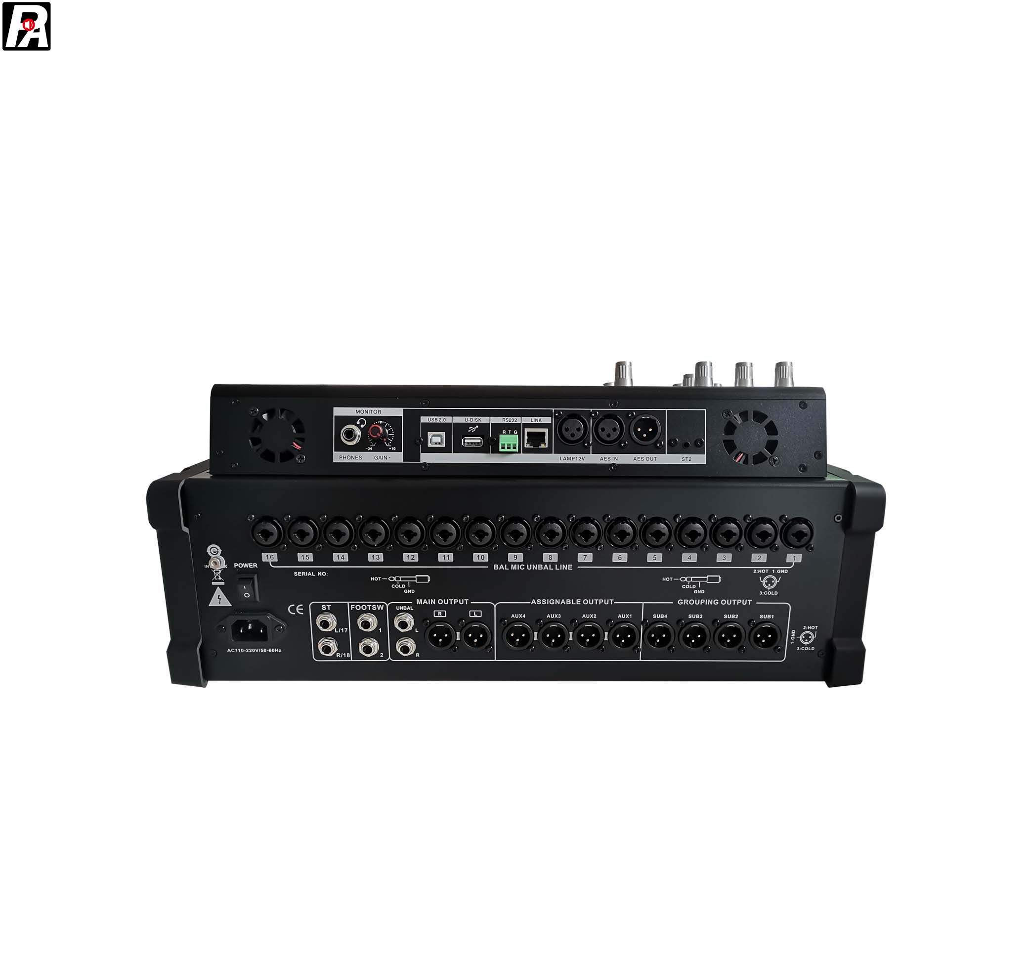 E20 20 channel Digital Mixer Console