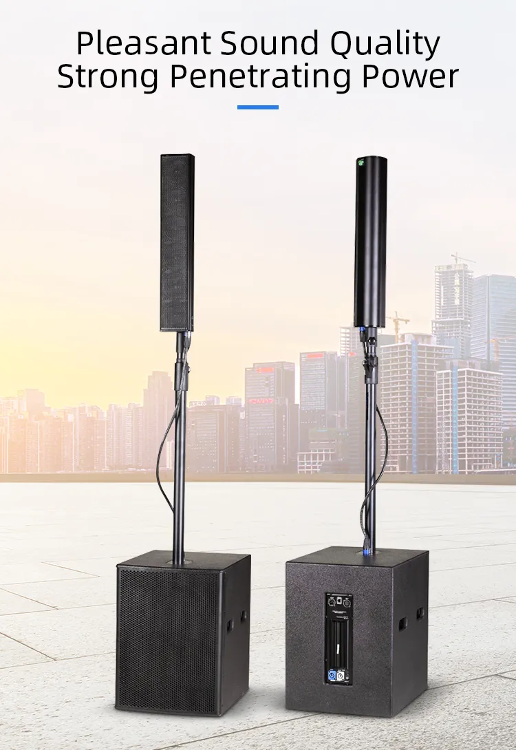 Mini Outdoor Portable Active Column Speakers