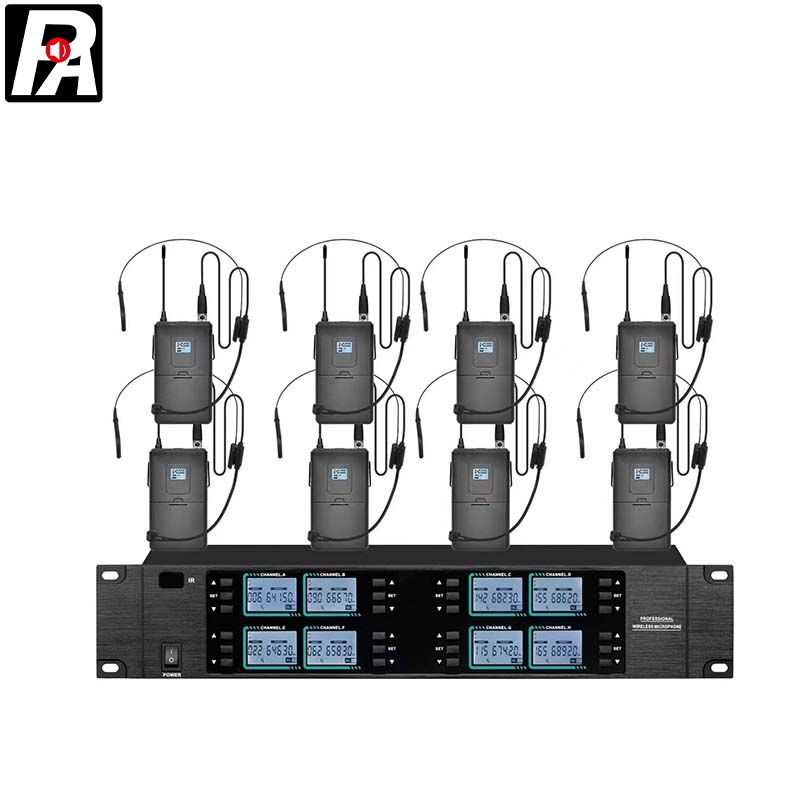 8 Channel Wireless Microphone