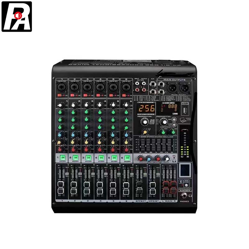 HD 6 Channel Analog Audio Mixer