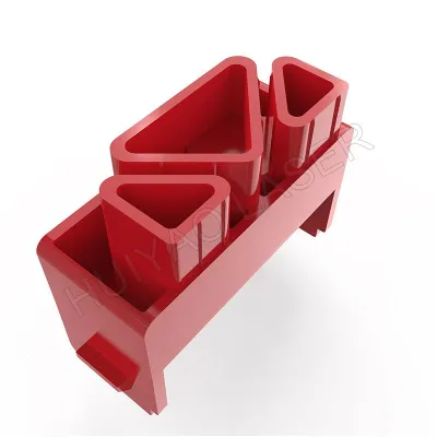 Lithium battery module outlet bracket
