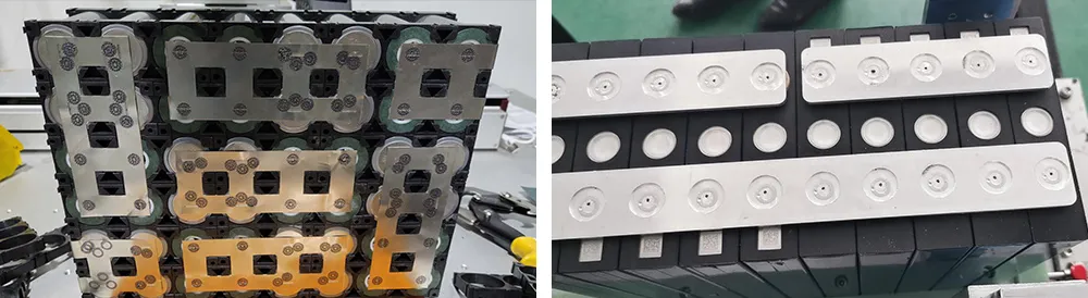 Prismatic lithium battery module busbar laser welding machine