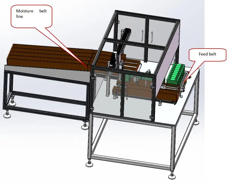 Semi Automatic Lithium Battery Pack Production Line