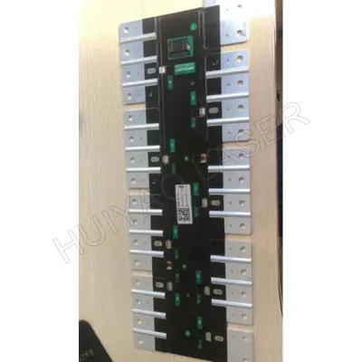 Lithium battery module CCS integrated busbar