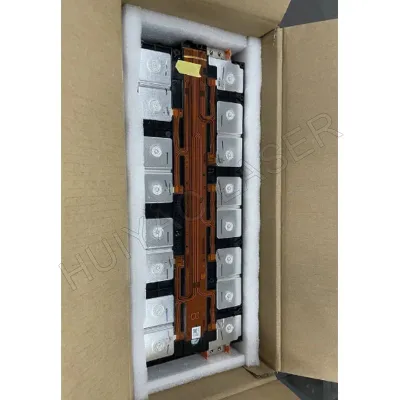 Lithium battery module CCS integrated busbar
