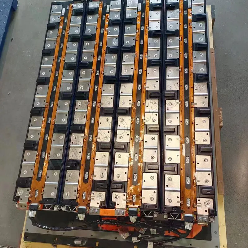 Lithium battery module CCS integrated busbar