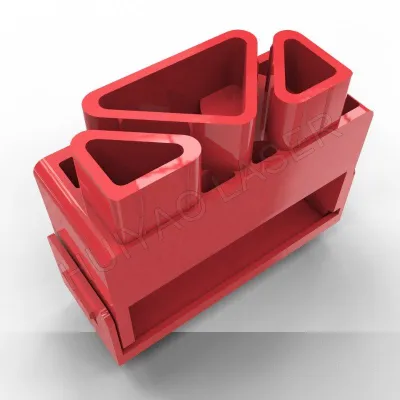 Lithium battery module outlet bracket