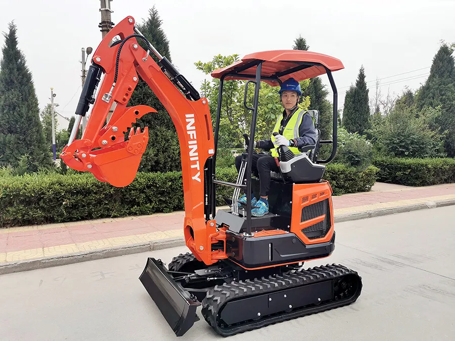 Introducing Infinity's Latest Innovation: FE918 Zero Tail Mini Excavator