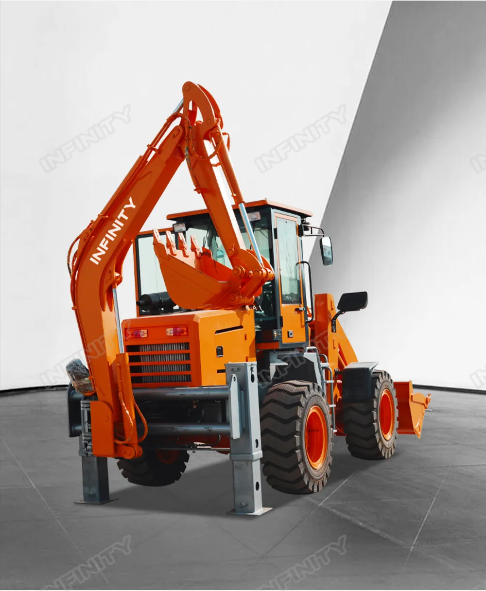 compact backhoe loader