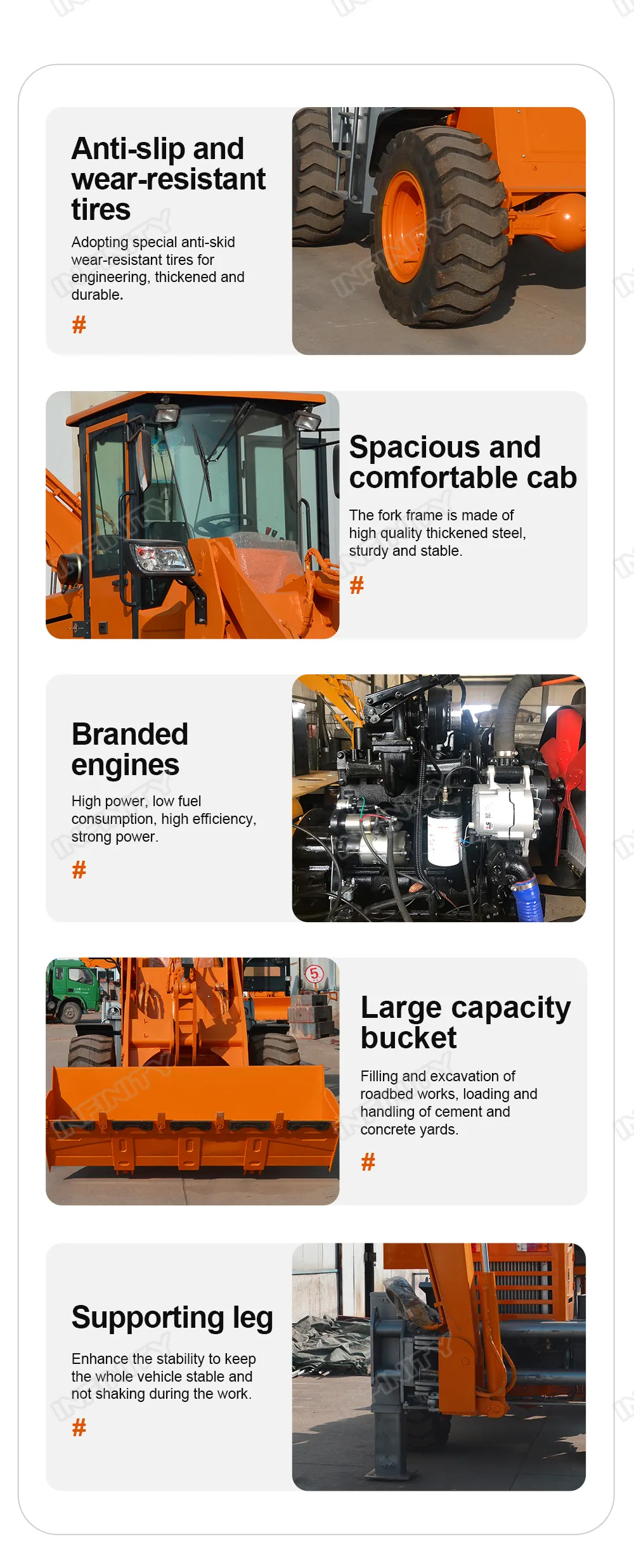 compact backhoe loader