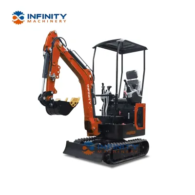 Infinity FE910 Mini Excavator | 1-Ton Mini Excavator with Pilot Controls