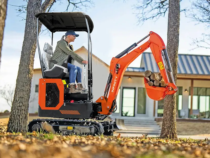 The Role of Mini Diesel Excavators in Landscaping and Garden Design.