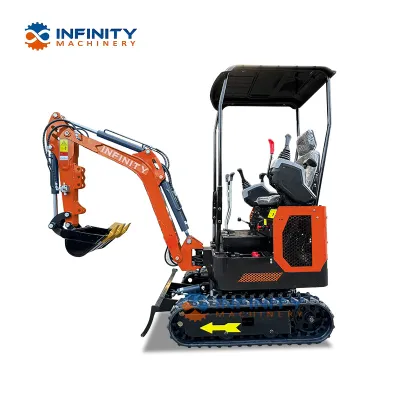 Infinity FE910 Mini Excavator | 1-Ton Mini Excavator with Pilot Controls