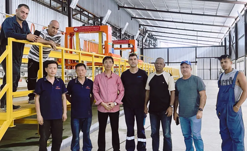 Warmly congratulate the successful manufacturing of fully automatic ...