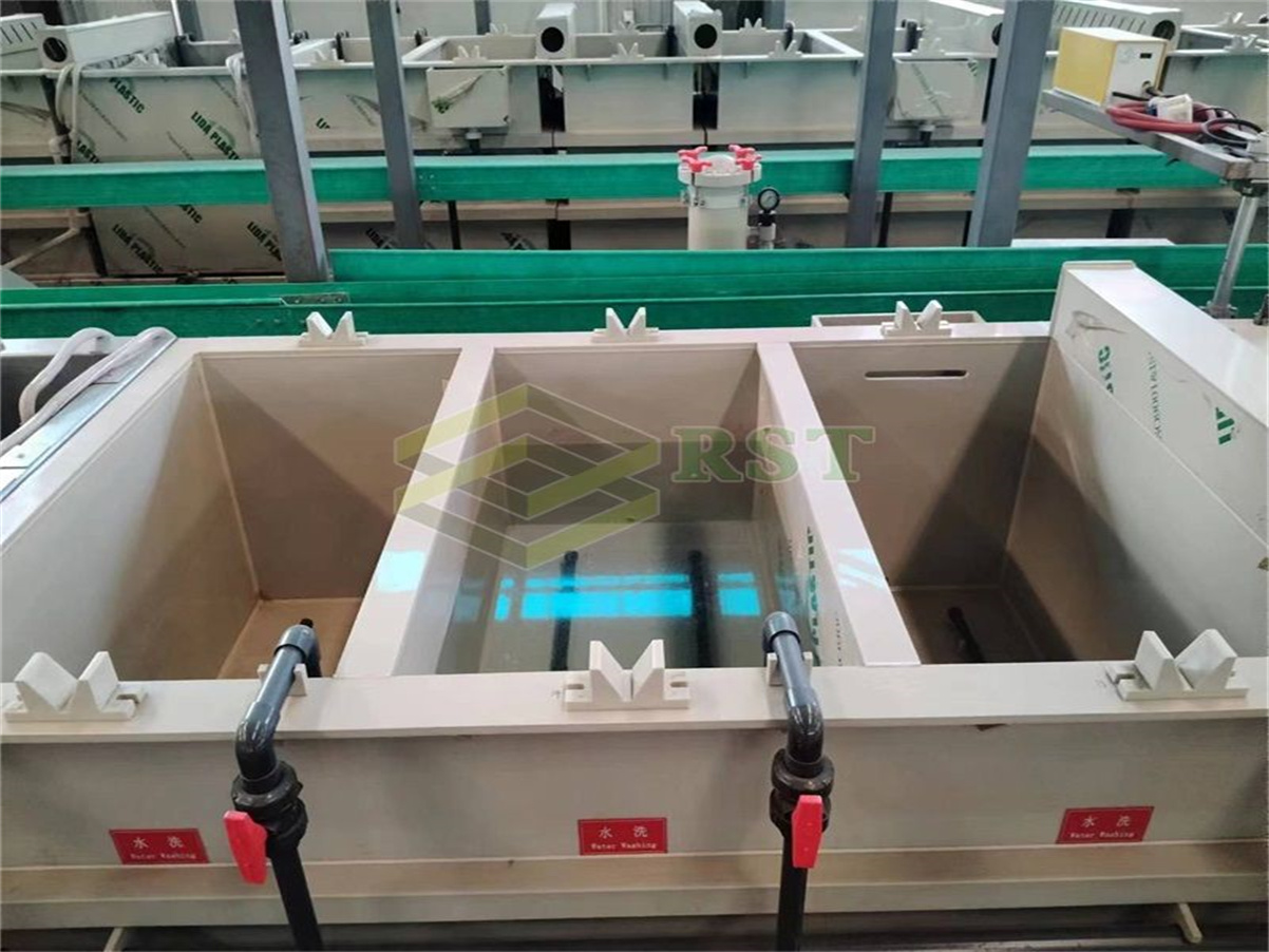 Fully automatic plating machine line