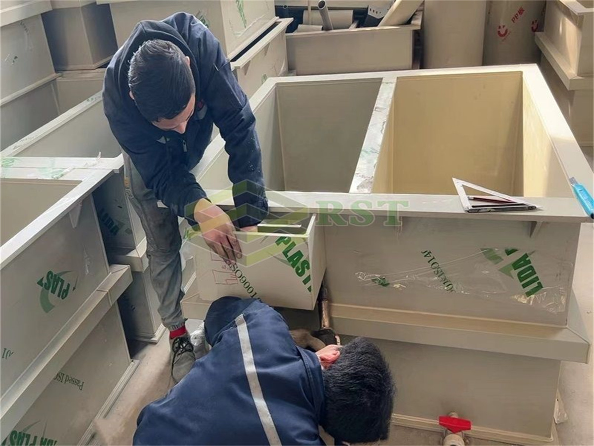 Fully automatic plating machine line