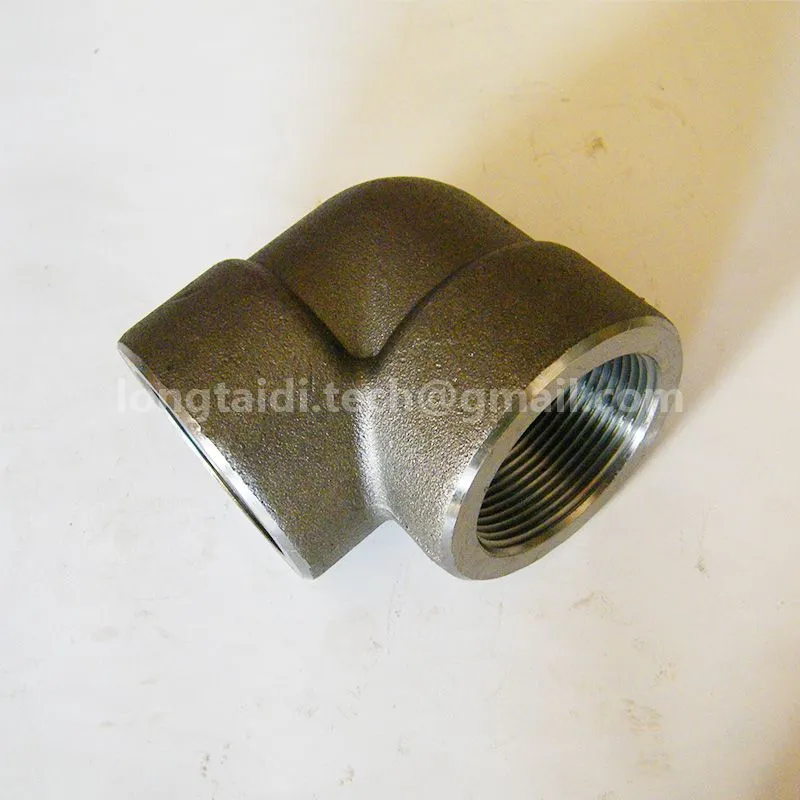 Carbon Steel 90 Degree Elbow Forged Threaded pipe