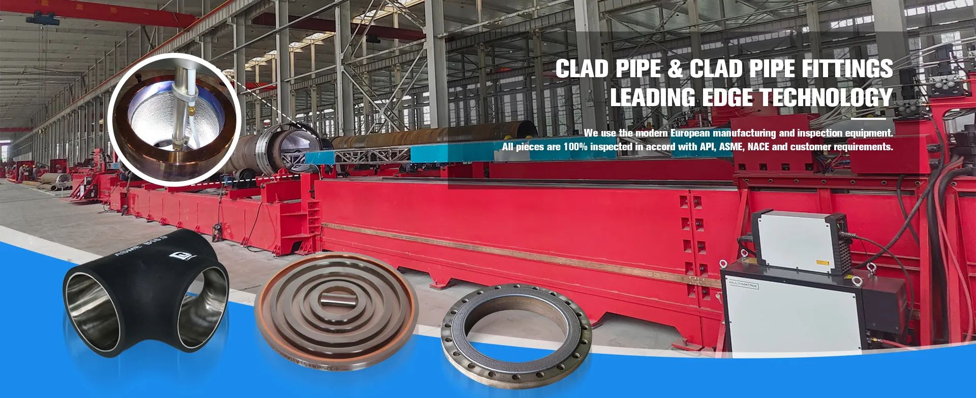 Forged Pipe Fittings, Welded Overlay Pipe Manufacturer